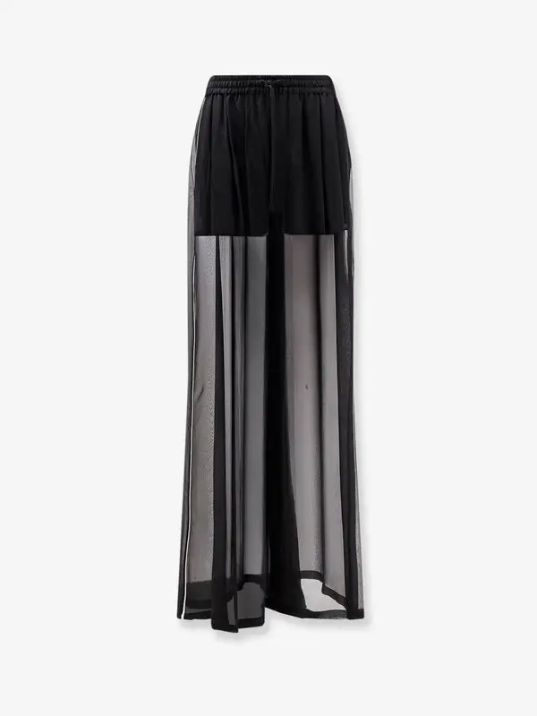 Dolce & Gabbana Silk Pajama Pants - Black