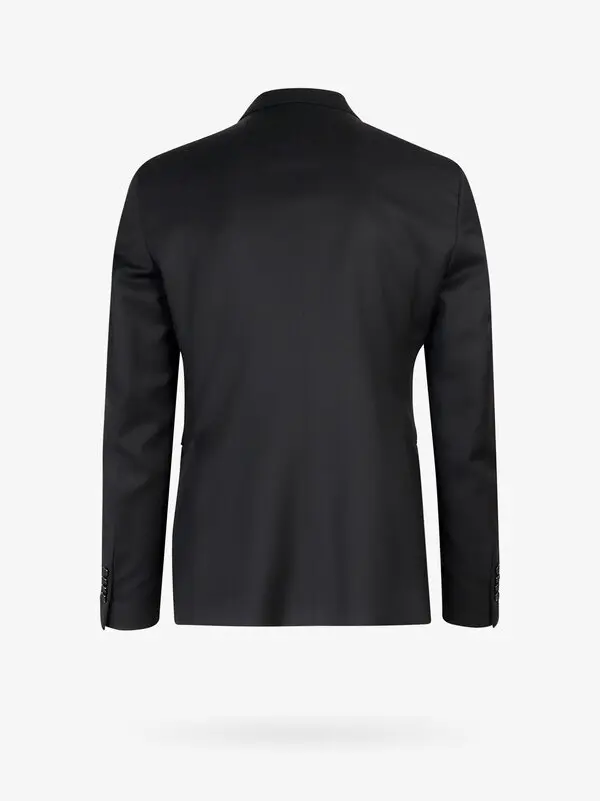 Tagliatore Virgin Wool Tuxedo - Black