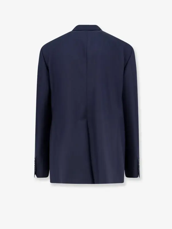 Tagliatore Pino Lerario Virgin Wool And Mohair Blazer - Blue