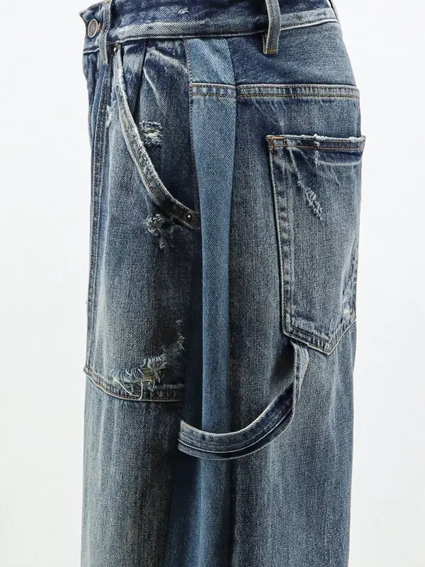 Dolce & Gabbana Wide Leg Denim Bermuda
