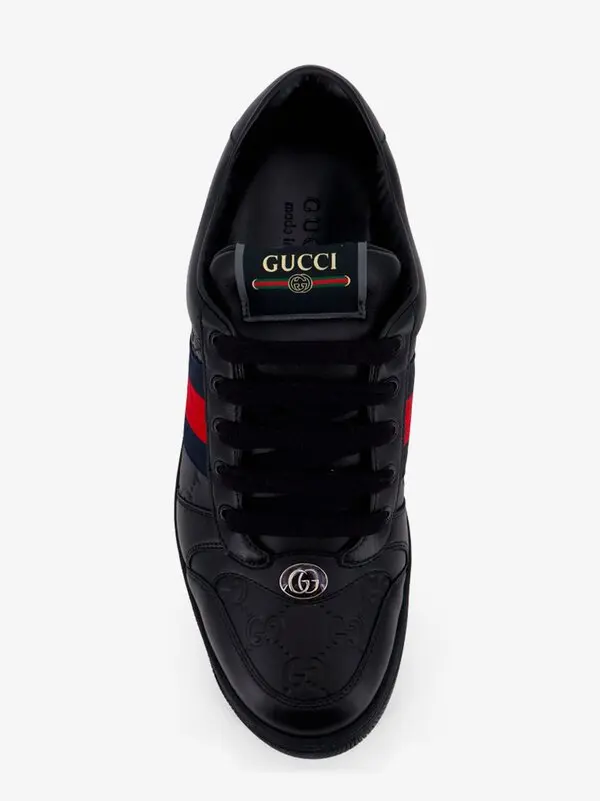 Gucci Screener Leather Sneakers