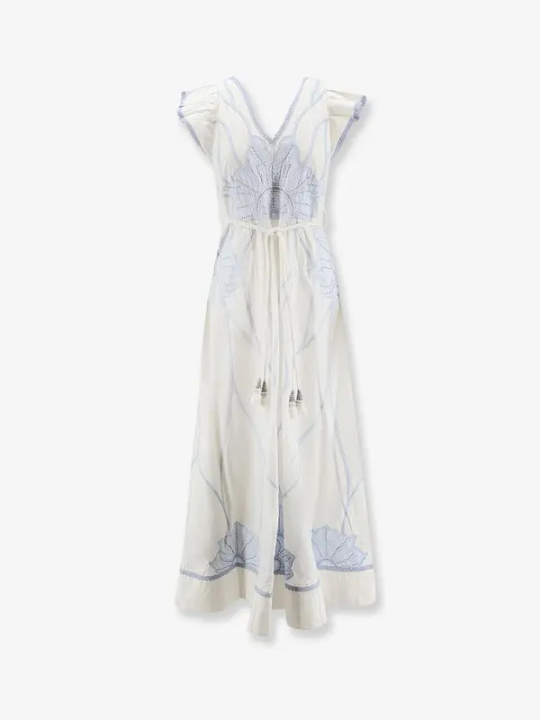 SCARLETT POPPIES Vittorio Cotton Long Dress
