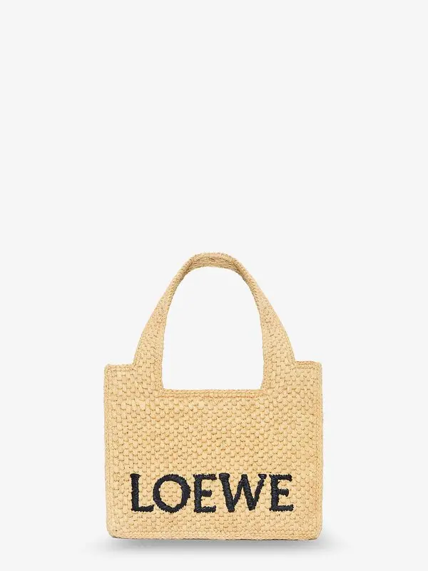 Loewe Mini Raffia Handbag