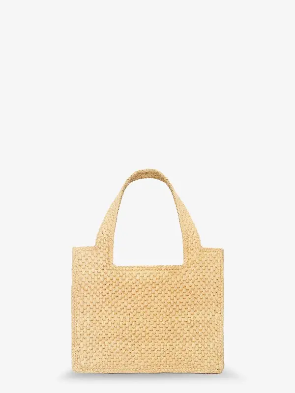 Loewe Mini Raffia Handbag