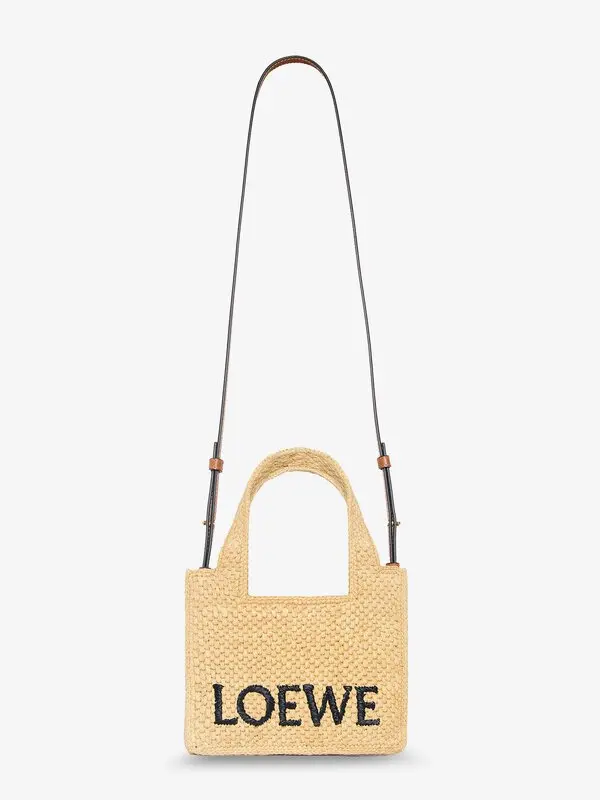 Loewe Mini Raffia Handbag