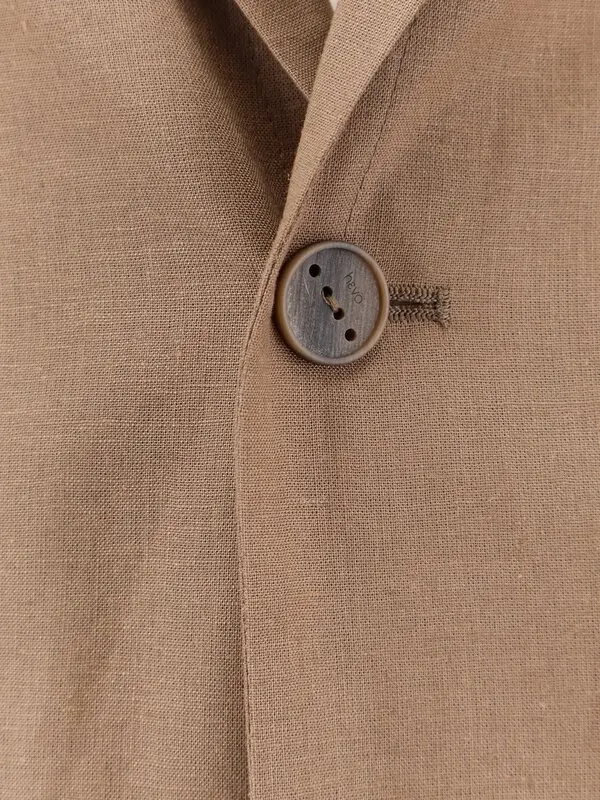 HEVO Galatina Viscose And Linen Suit