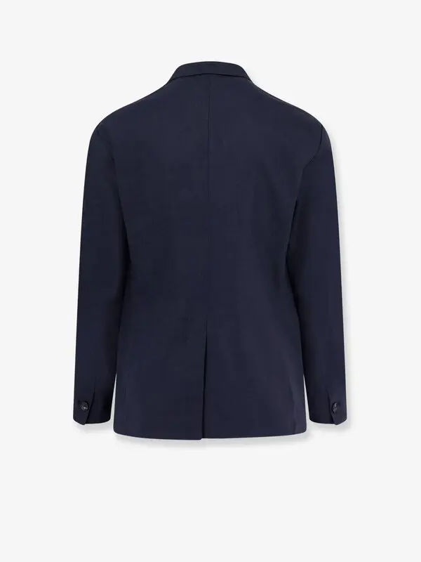 HEVO Galatina Linen And Viscose Suit - Blue