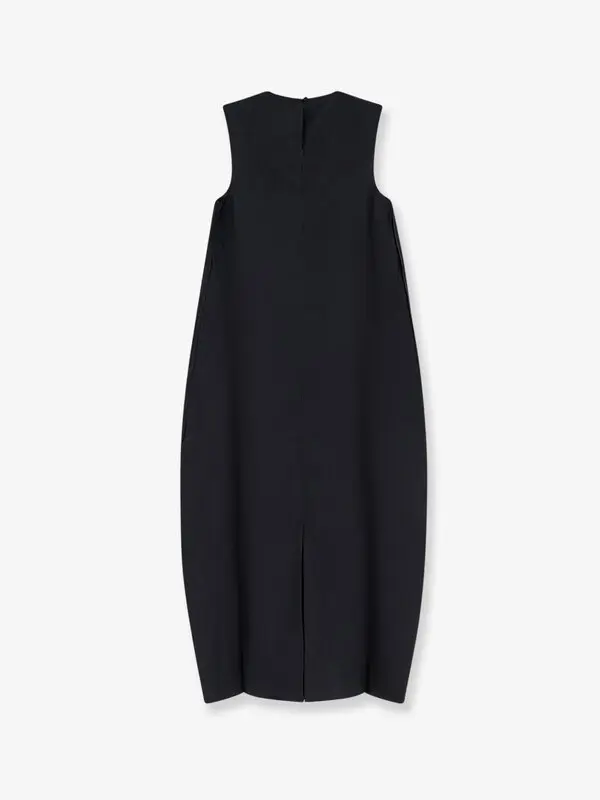 RÓHE Hourglass Linen And Silk Blend Long Dress