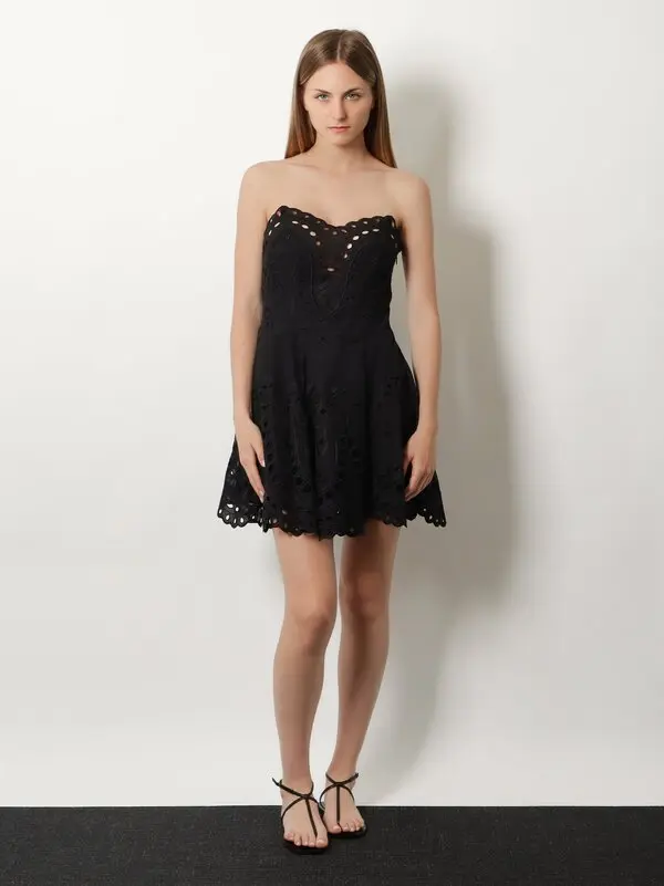 Charo Ruiz Ibiza Embroidered Mini Dress