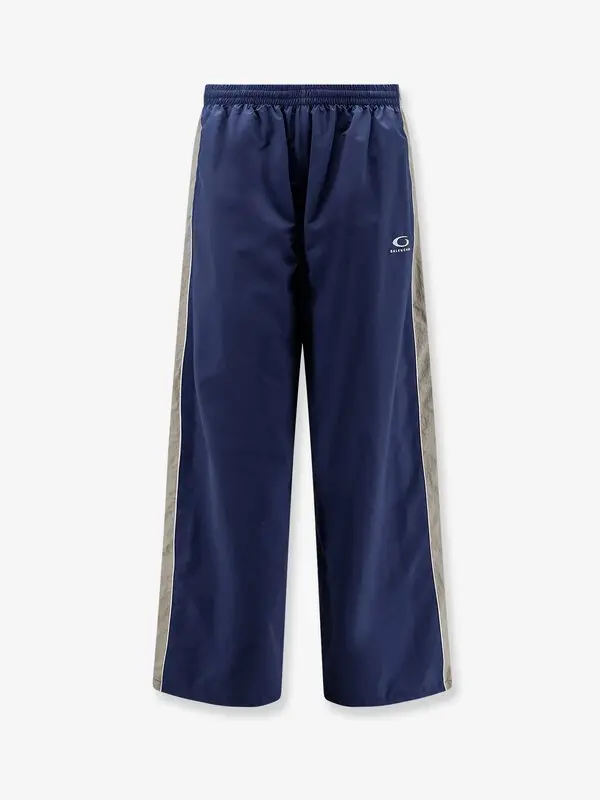 Balenciaga Sporty Nylon Trousers - Blue