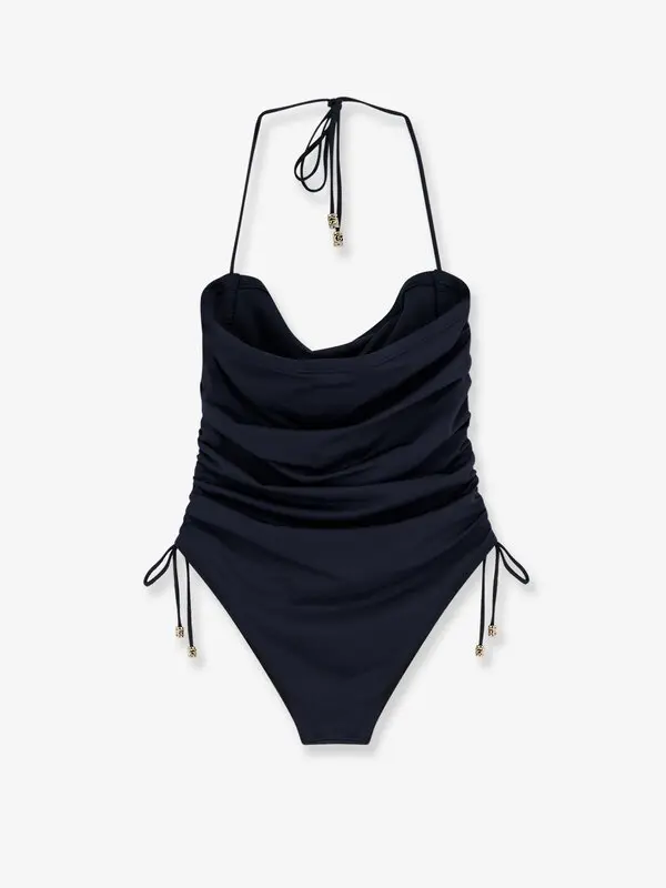 Gucci Stretch Jersey One-piece Swimsuit With Double G Detail