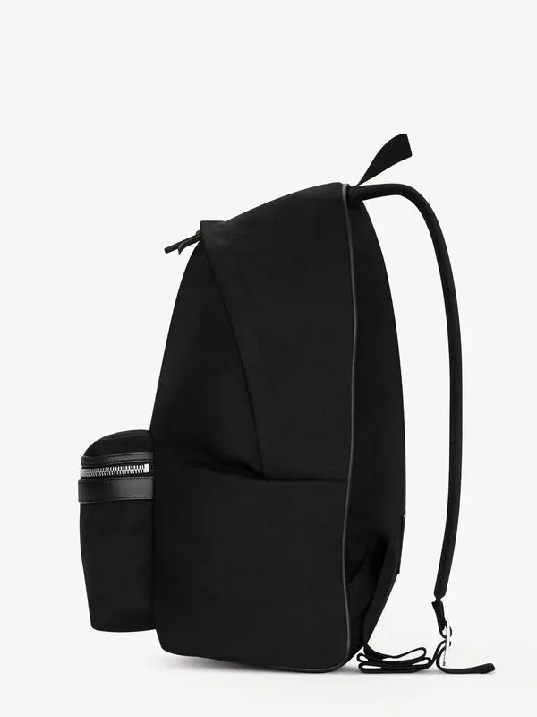 Saint Laurent Nylon And Leather City Backpack