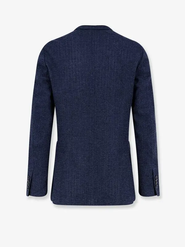 LARDINI Liknit Doublebreasted Blazer