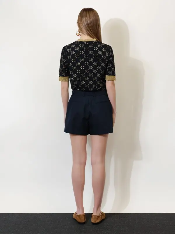 Gucci Gg Cotton Blend Shorts