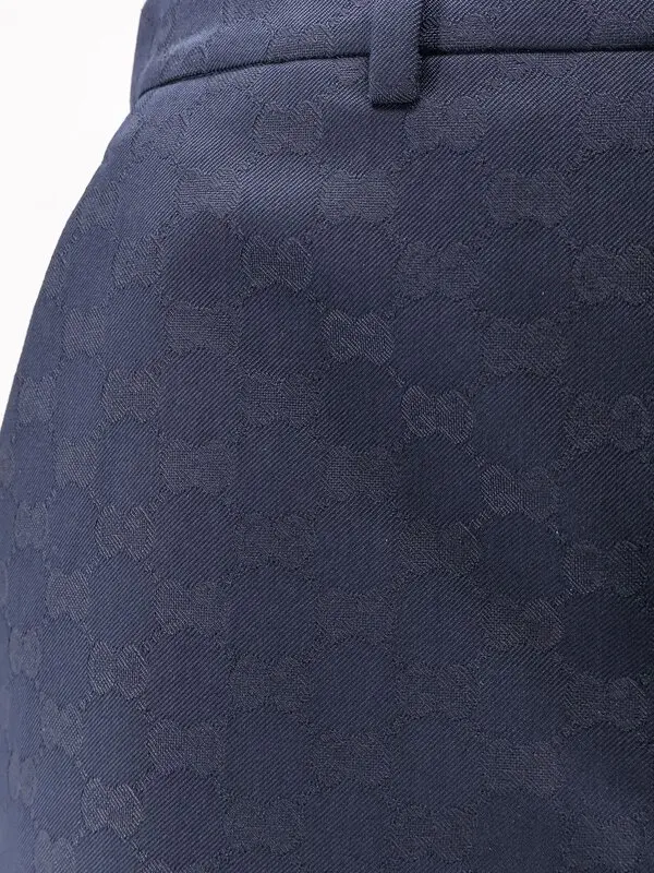 Gucci Gg Cotton Blend Shorts
