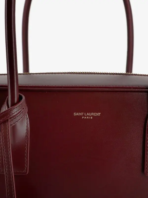 Saint Laurent Sac De Jour Handbag - Red