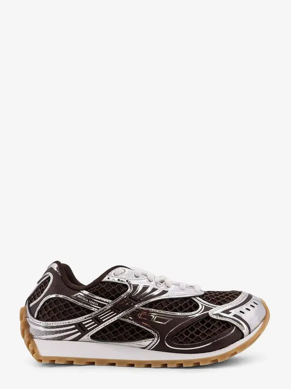 Bottega Veneta Technical Fabric Low Top Sneakers - Brown