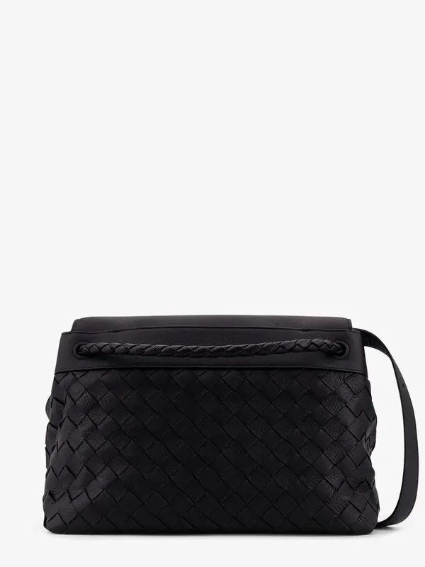 Bottega Veneta Andiamo Shoulder Bag - Black