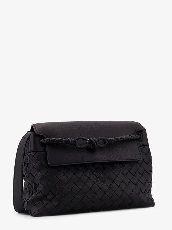 Bottega Veneta Andiamo Shoulder Bag - Black