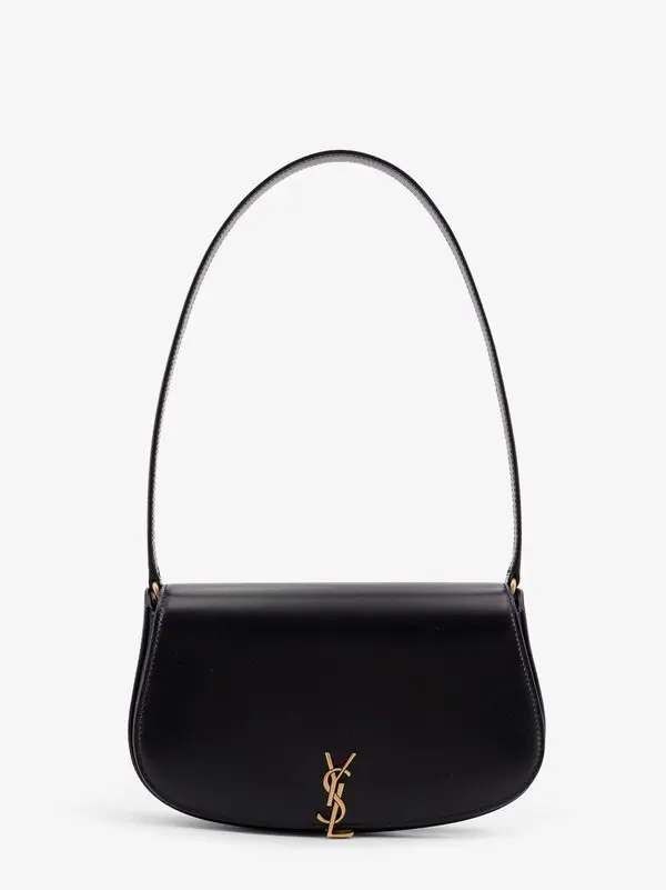 Saint Laurent Voltaire Mini Leather Shoulder Bag - Black