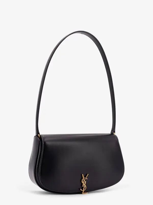 Saint Laurent Voltaire Mini Leather Shoulder Bag - Black