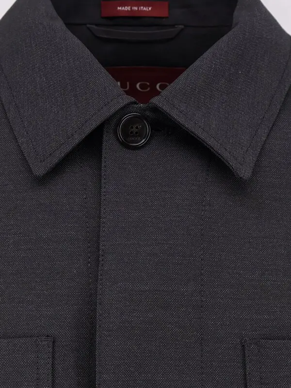 Gucci Wool Shirt Jacket