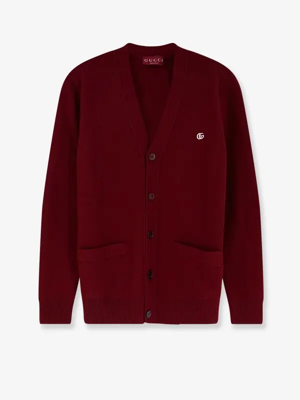 Gucci Wool And Cashmere V-neck Cardigan