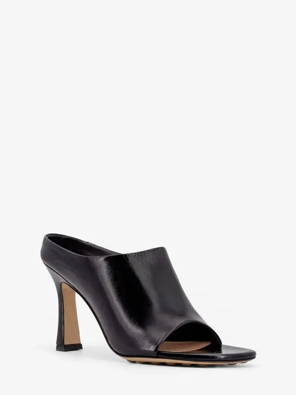 Bottega Veneta Rana Leather Mule With Stiletto Heel