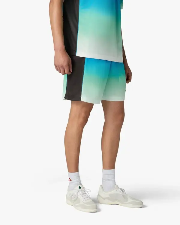 Casablanca Gradient Football Shorts - Green