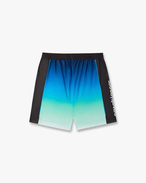 Casablanca Gradient Football Shorts - Green