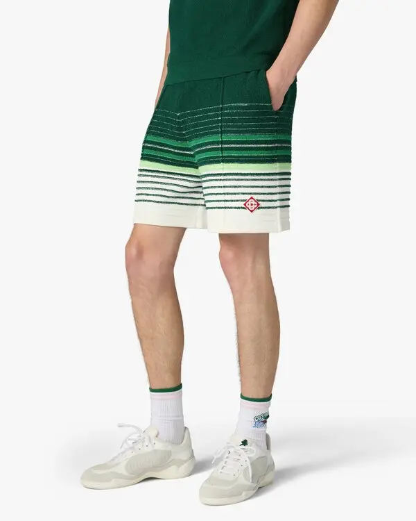 Casablanca Boucle Stripe Shorts