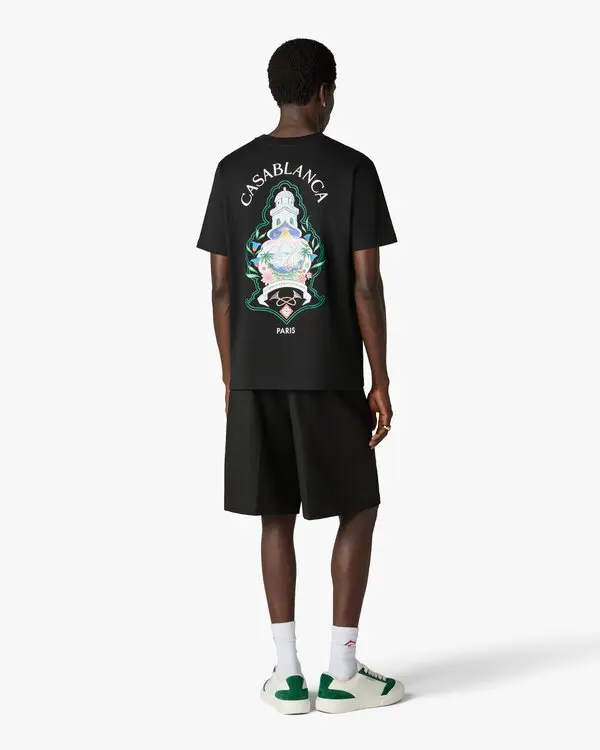 Casablanca Hotel Emblem Short Sleeve T-shirt