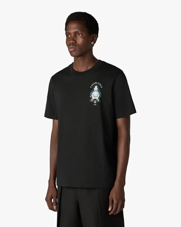 Casablanca Hotel Emblem Short Sleeve T-shirt