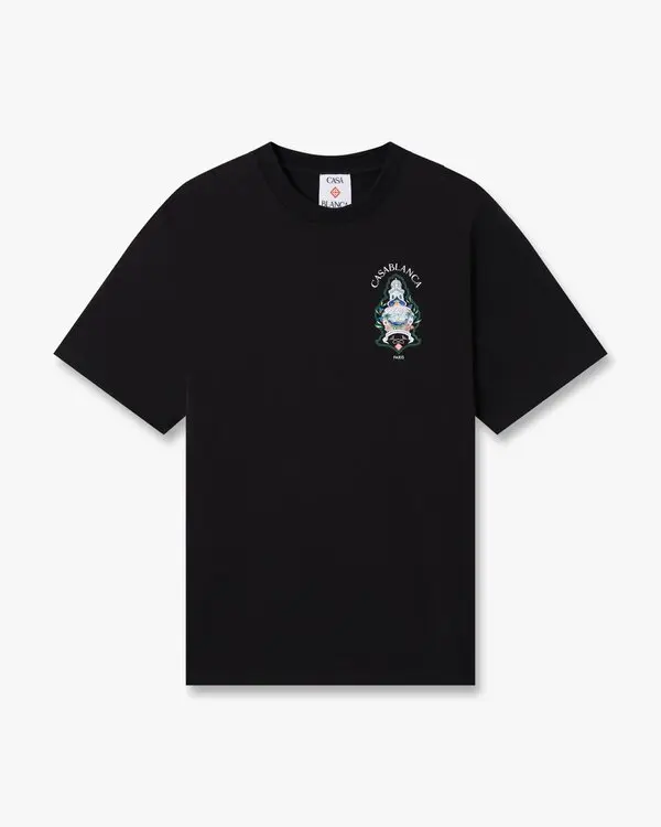 Casablanca Hotel Emblem Short Sleeve T-shirt