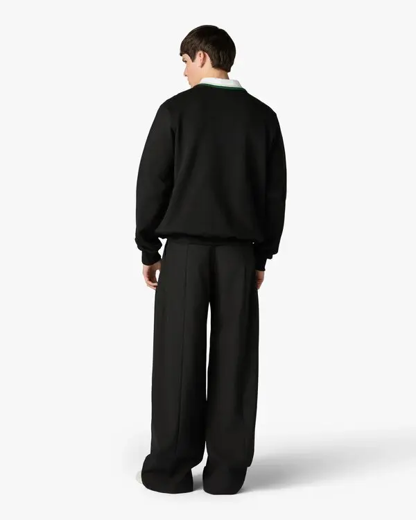 Casablanca Tennis Club Icon Pyramid Abduction Sweatshirt - Black
