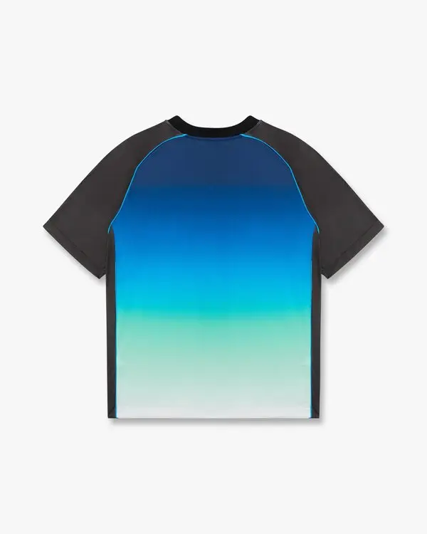Casablanca Blue & Gradient Short Sleeve Football Shirt