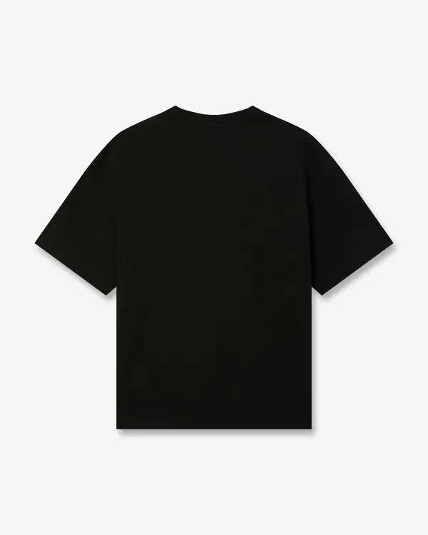 Casablanca Airspray Oversized Short Sleeve T-shirt - Black