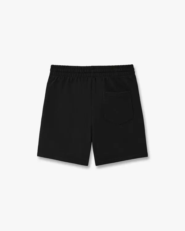Casablanca Tennis Club Embroidered Sweatshorts - Black