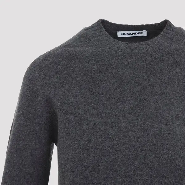 JIL SANDER Cashmere Crewneck Sweater - Gray