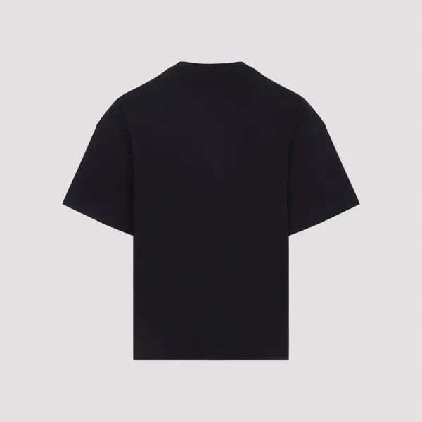 JIL SANDER Oversized Logo T-shirt - Black