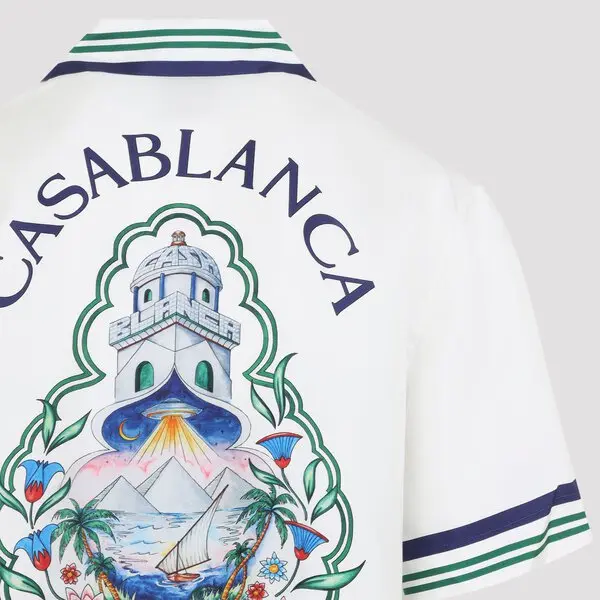 Casablanca Hotel Emblem S/s Shirt