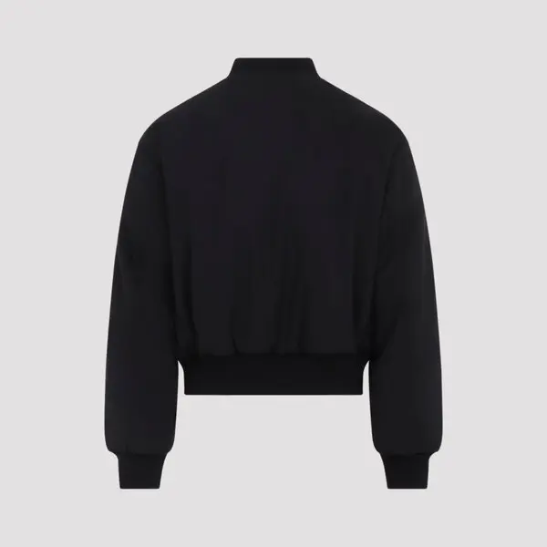 JIL SANDER Cropped Bomber Jacket