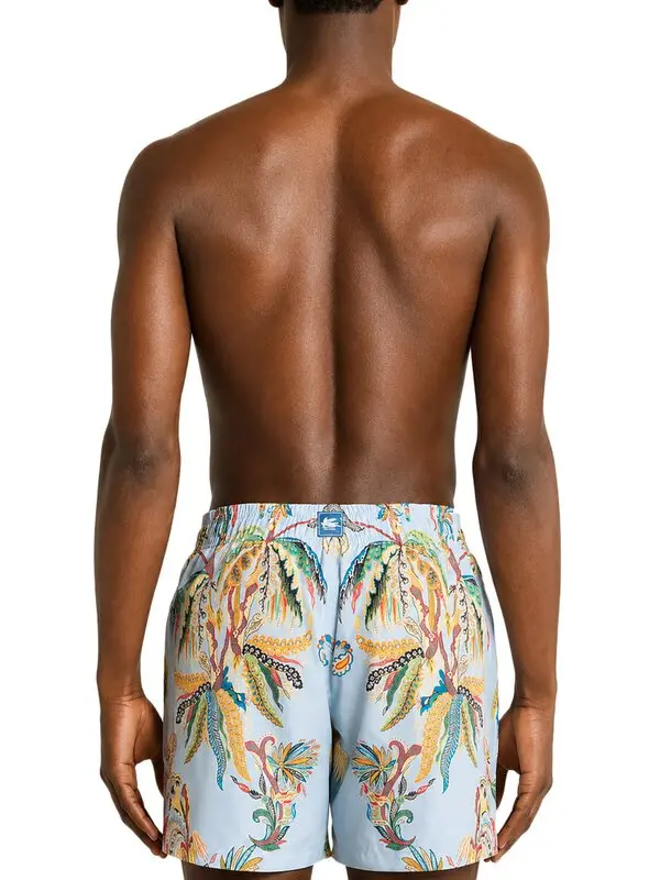 Etro Swim Shorts With Placed Print