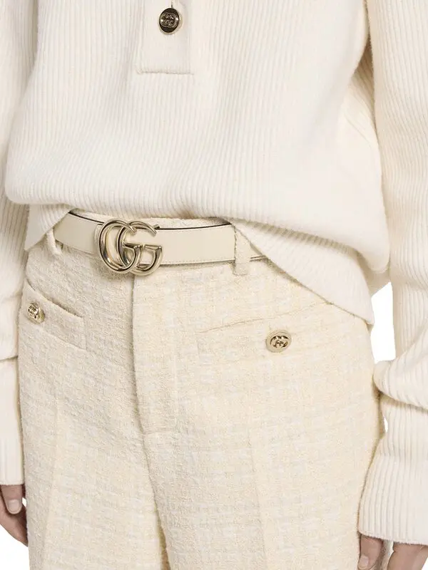 Gucci Gg Marmont Reversible Belt