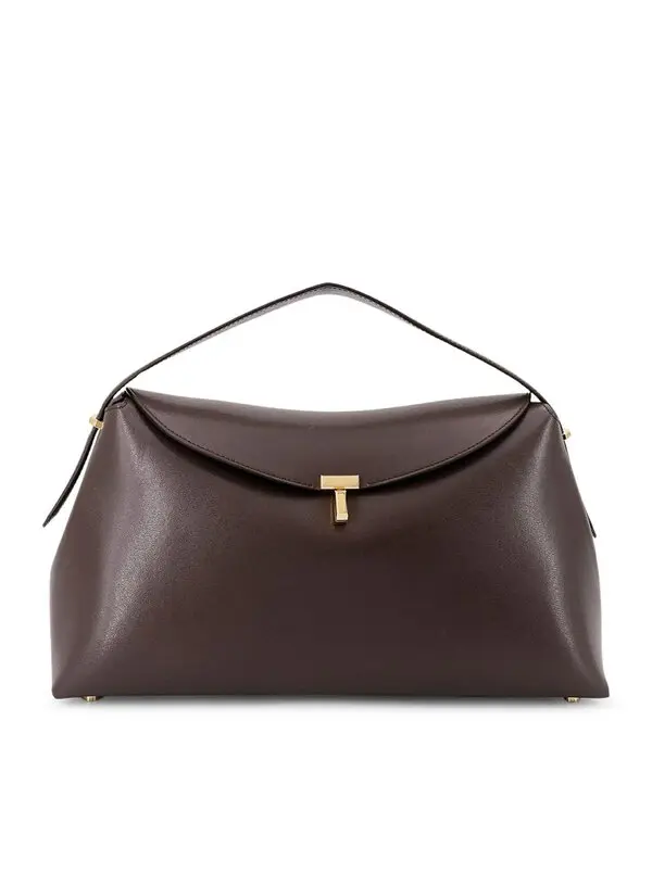 TOTEME T-lock Leather Shoulder Bag - Multicolor