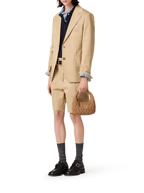 Miu Miu Wander Hobo Bag In Matelassé Nappa Leather - Multicolor