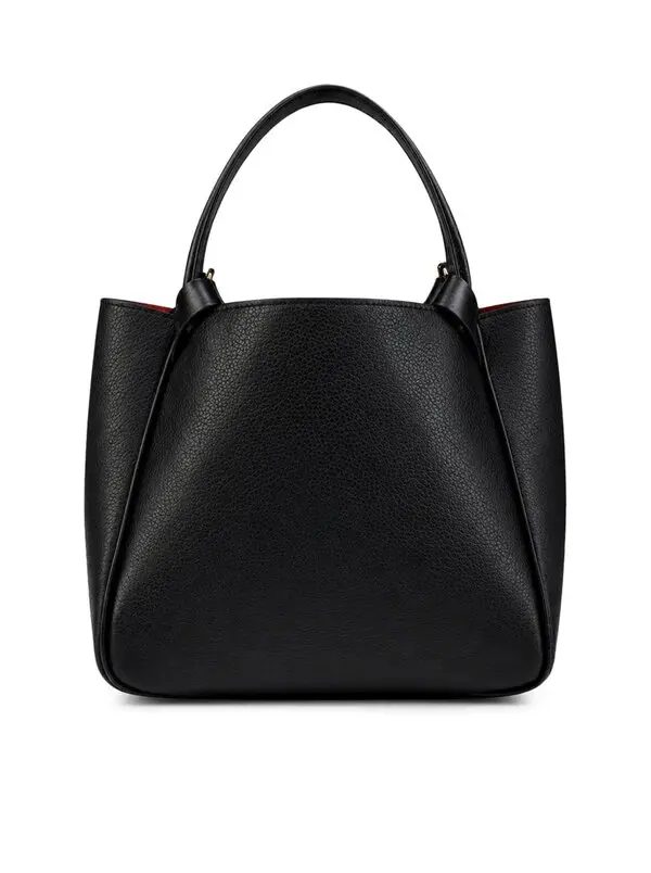 CHRISTIAN LOUBOUTIN Bettina Mini Calfskin Tote Bag - Black