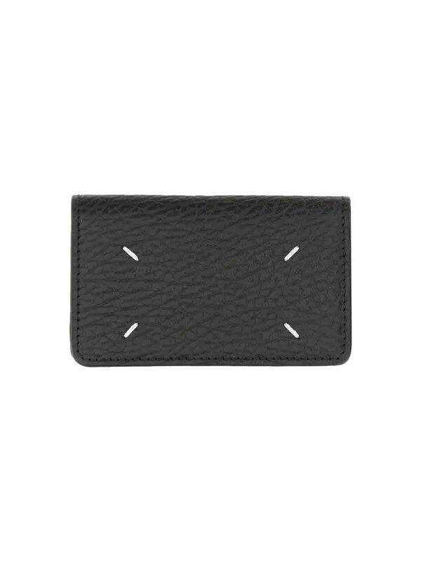 MAISON MARGIELA Compact Card Holder - Black