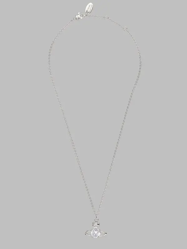 VIVIENNE WESTWOOD Reina Large Orb Pendant Necklace - Silver