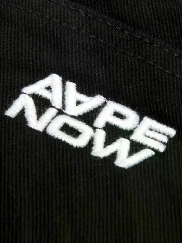 AAPE BY *A BATHING APE Embroidered Cotton Shorts